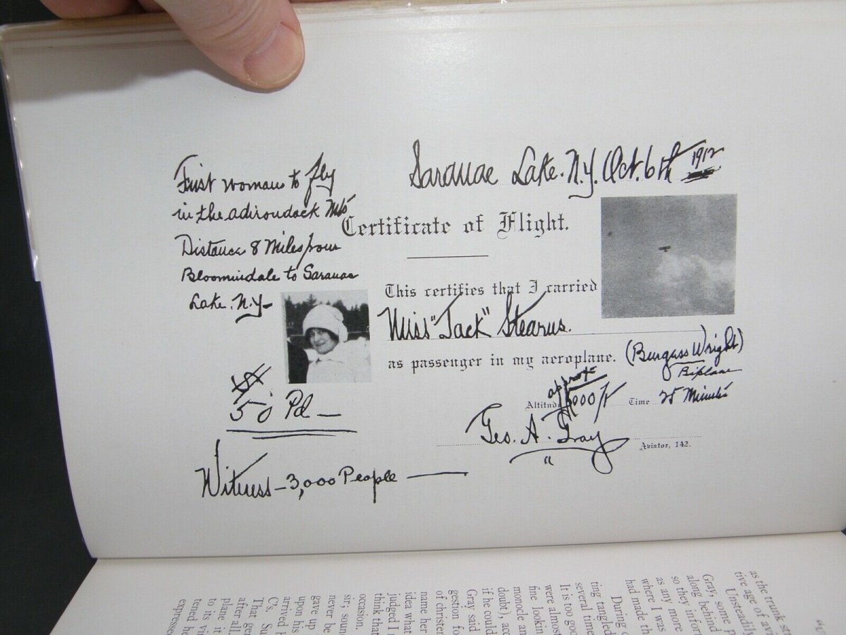 0376:: -RARE- Signed 1st Ed 1931: '"UP" A True Story of Aviation"' by ...