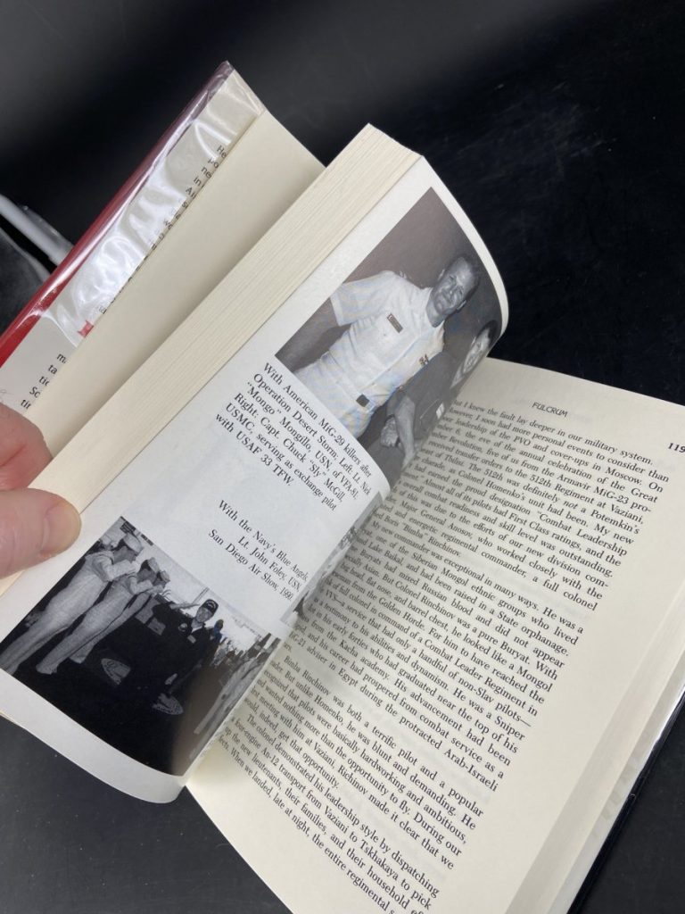 0915:: -SIGNED- 1st Ed 1992: Fulcrum: A Top Gun Pilot's Escape from the ...
