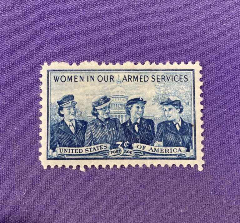1298:: Stamps, U.S., 1952 3c, blue, Women in Our Armed Forces, Reserve ...