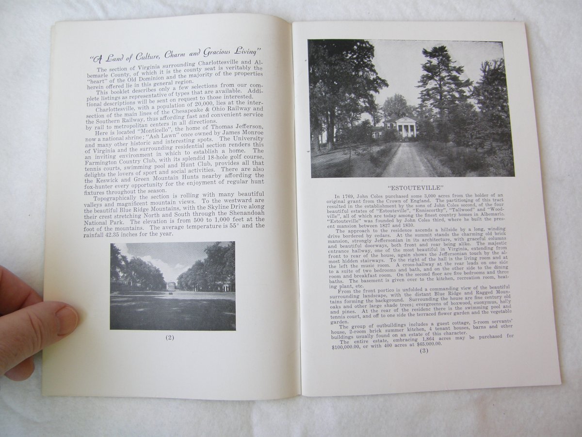 =SOLD=. 2629:: Rare Ephemera Real Estate Sales Pamphlet (stapled) ca ...